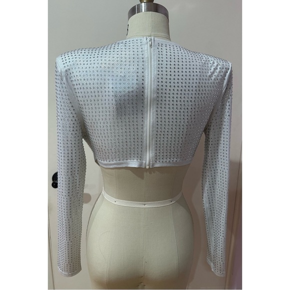 Fashion Nova | Tops | Fashion Nova Rhinestone Top | Poshmark